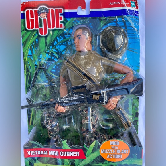Hasbro | Toys | Vintage Hasbro Usmc Gi Joe Vietnam M6 Gunner Collect ...
